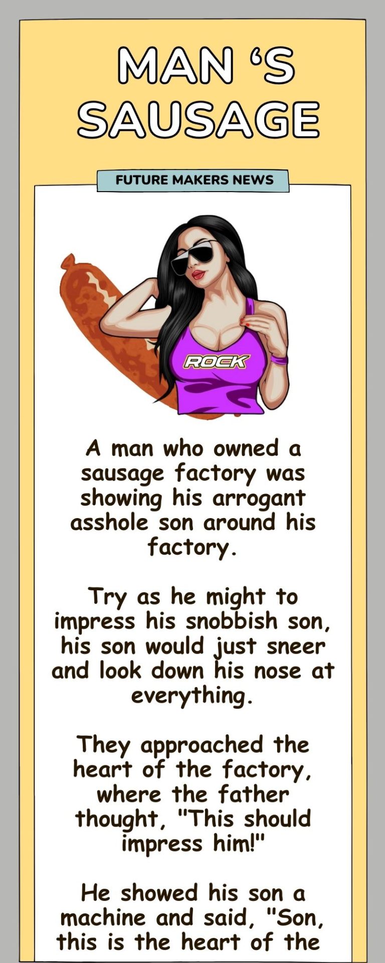 Man's Sausage - Meme Gateway